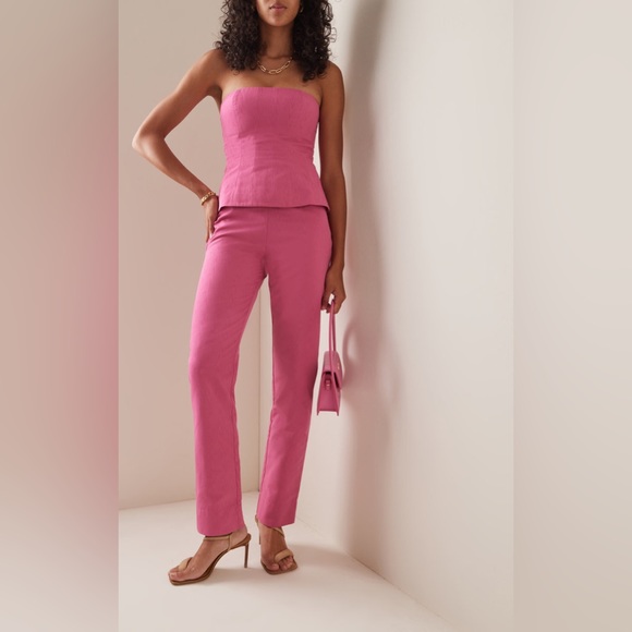 STAUD | Pants & Jumpsuits | Nwt Staud Pink Pant | Poshmark